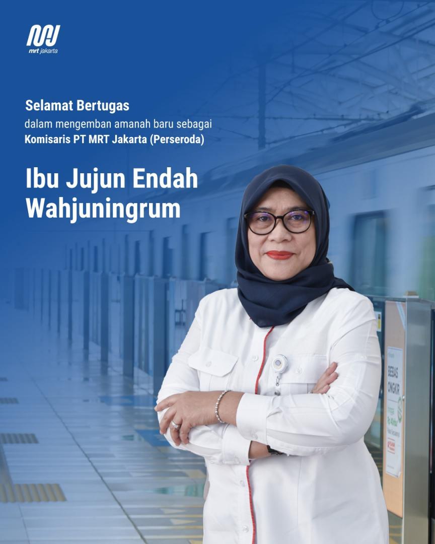 Pemegang Saham Tunjuk Mega Tarigan sebagai Direktur Operasi dan Pemeliharaan PT MRT Jakarta ...